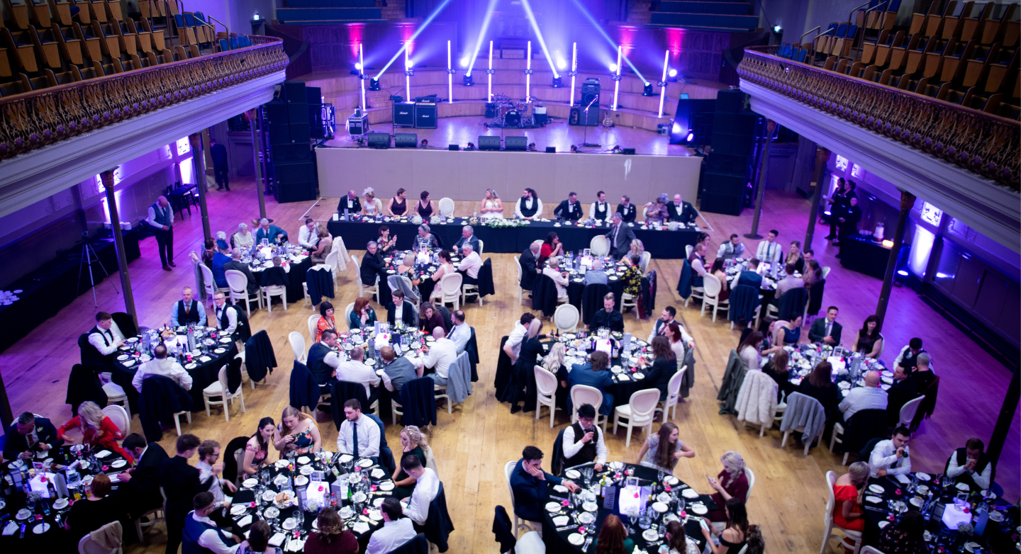 Wedding Reception| Ulster Hall | Waterfront Hall
