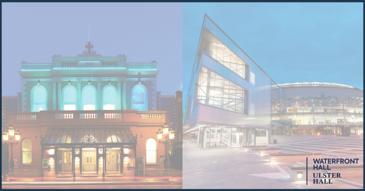 Waterfront Hall and Ulster Hall are on a pause, not a stop and look ...