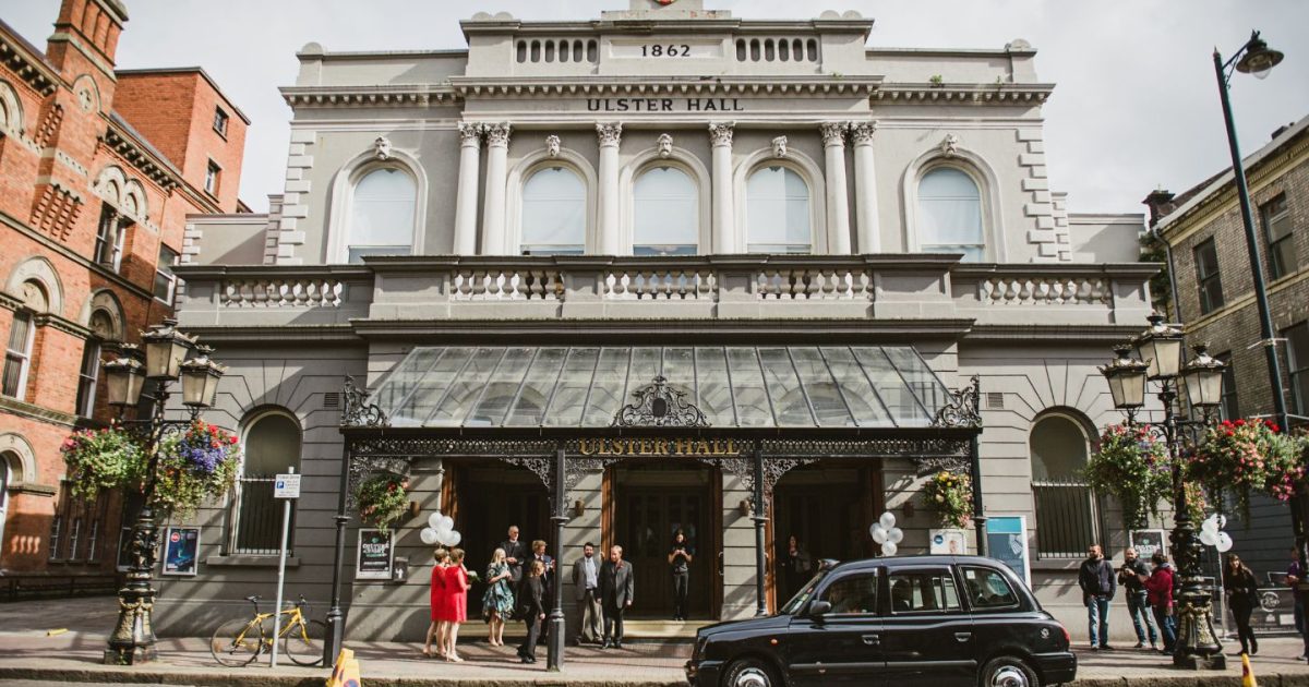 Wedding Reception| Ulster Hall | Waterfront Hall