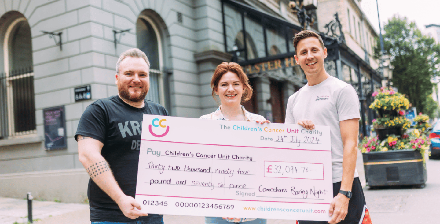 Belfast comedians raise over £32k at charity boxing event | Ulster Hall